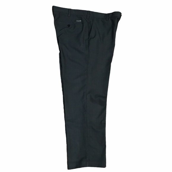 Izod Golf | Pants | Izod Mens Golf Slacks Sz 34 X 32 Black Flat Front ...